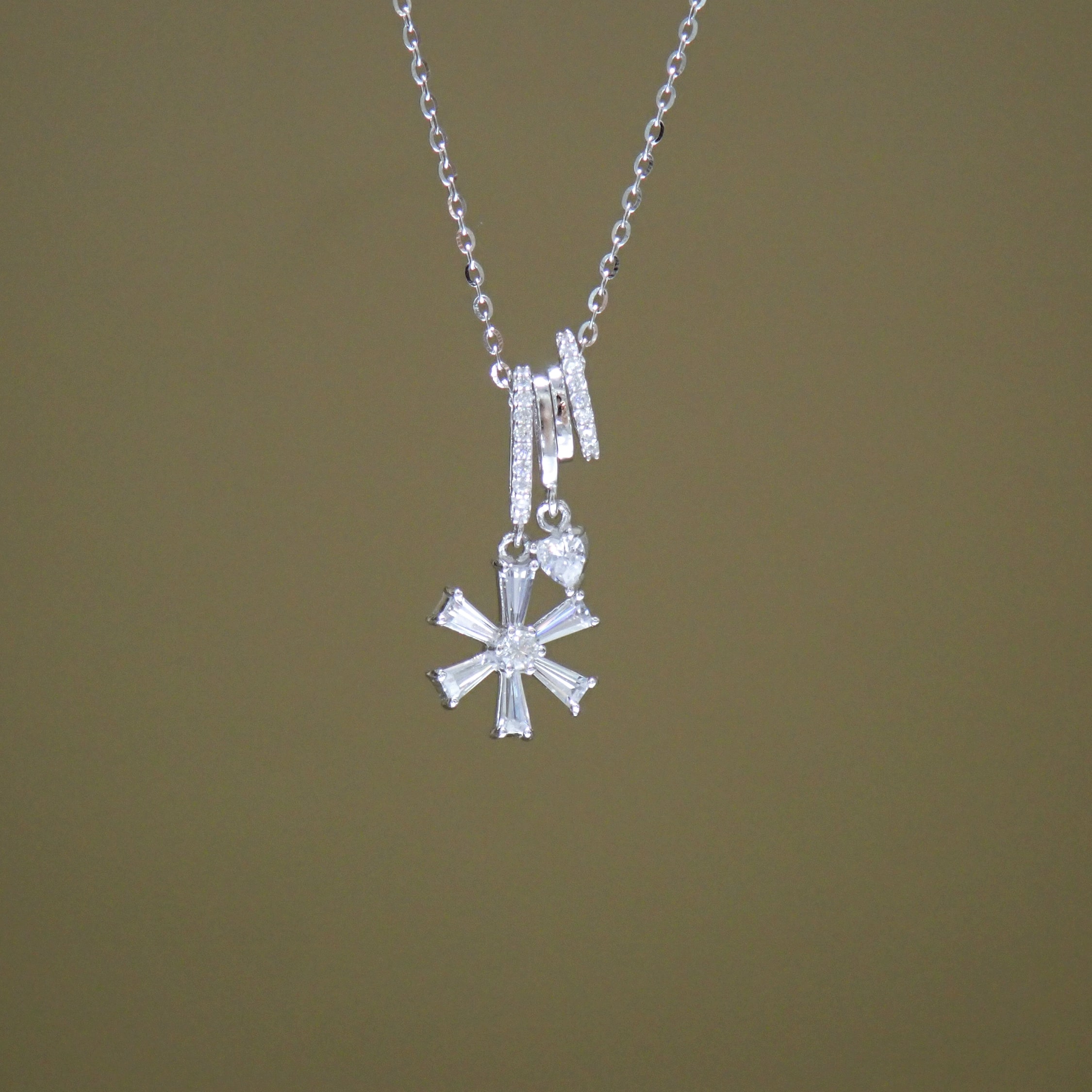 Tyrell Jewelry Silver Necklace 泰瑞金鑽银项链 - Tyrell Jewelry